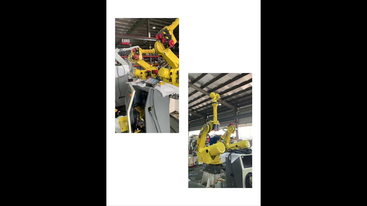 Fanuc R-2000iB series robot #robotarm #automation #robotic #industrialrobot - YouTube