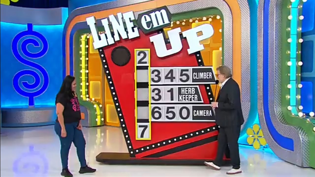 The Price Is Right "Line Em Up" 2/6/2023 - YouTube