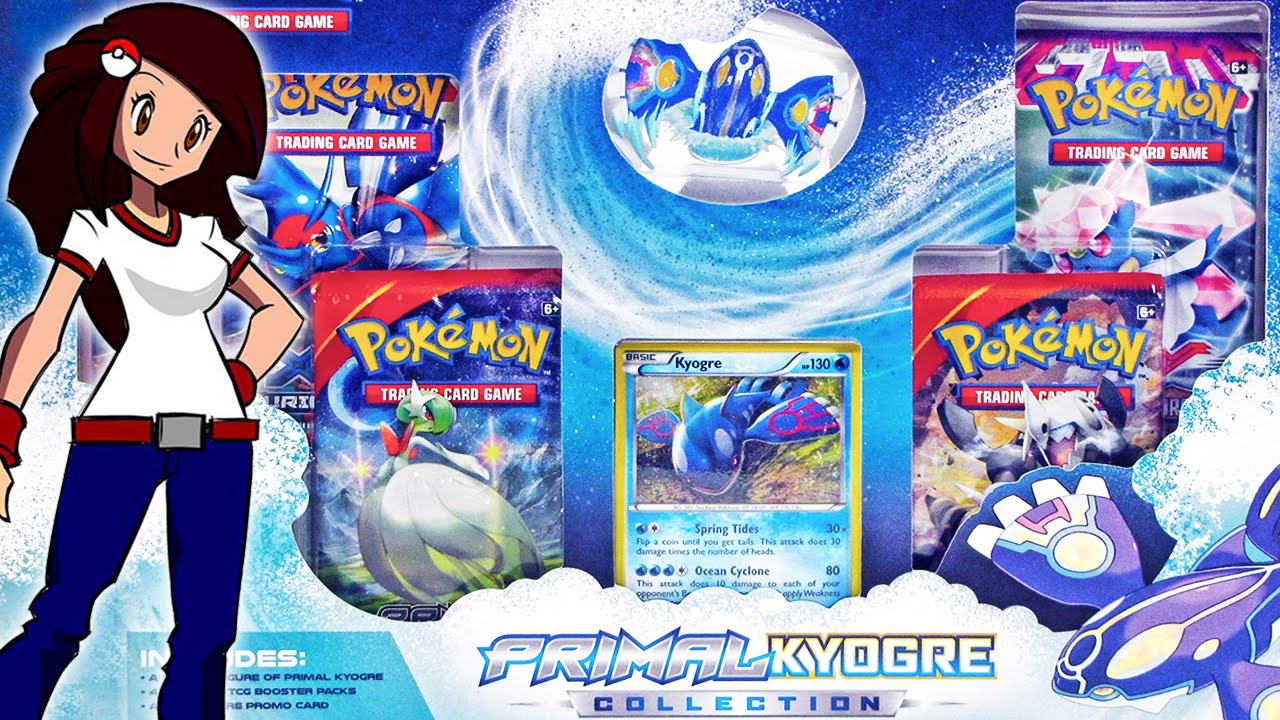 Primal Kyogre Collection Box Opening w/ SuperDuperDani! - YouTube