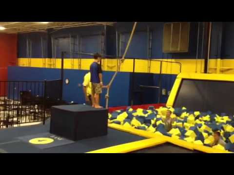 Sky high jump - YouTube