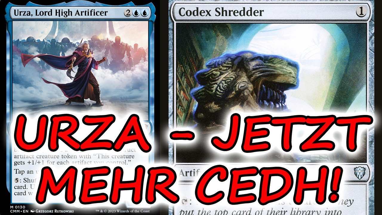 Das Urza CEDH Update - 20 Karten raus, 20 Karten rein - Magic: The Gathering - YouTube