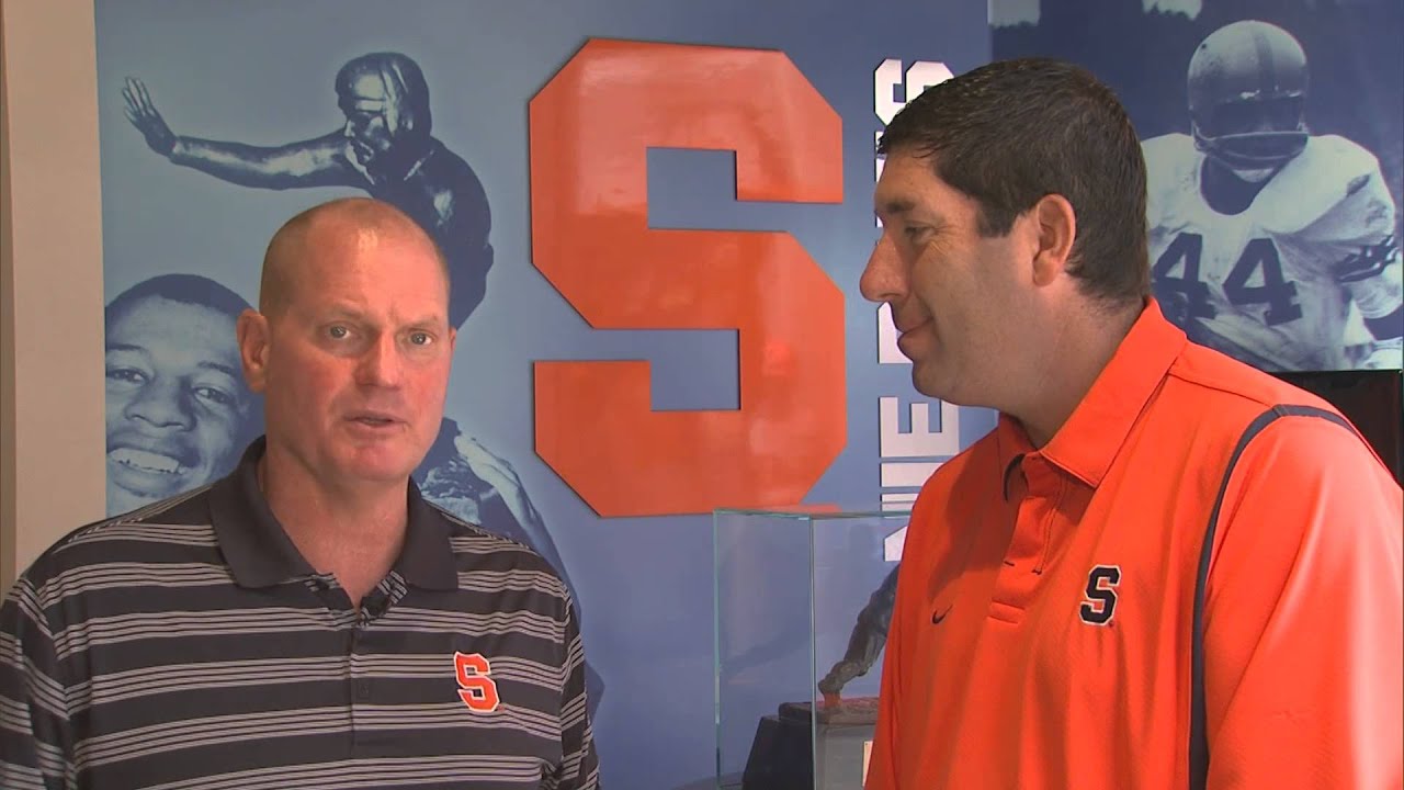 Scott Shafer Previews Wake Forest, Reviews Rhode Island - YouTube