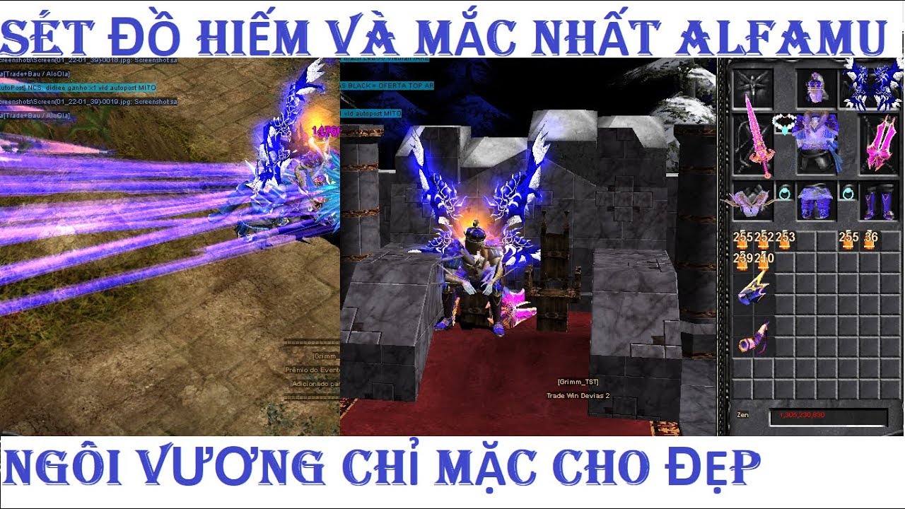 Alfa Mu | Review Set Founder Kết Hợp Wing War Blue | Màu Xanh Hoàng Tộc ...