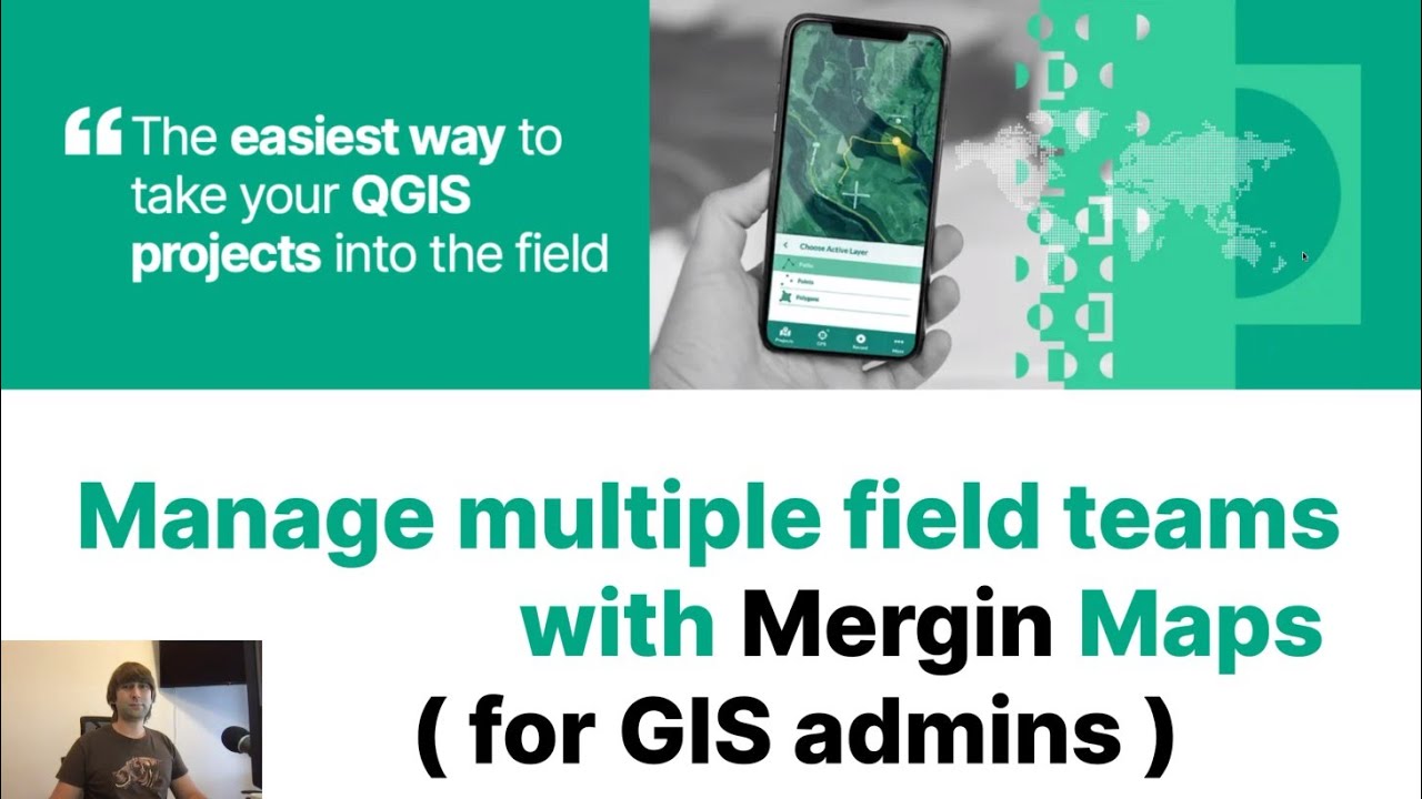 Manage multiple field teams with Mergin Maps workpackages - YouTube