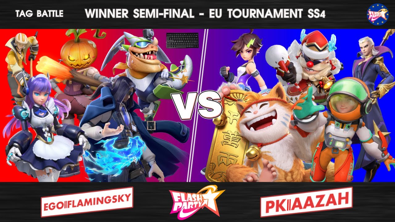 TAG BATTLE - Flash Party EU SS4 Winner Semi-Final - eGo||FlamingSky VS ...