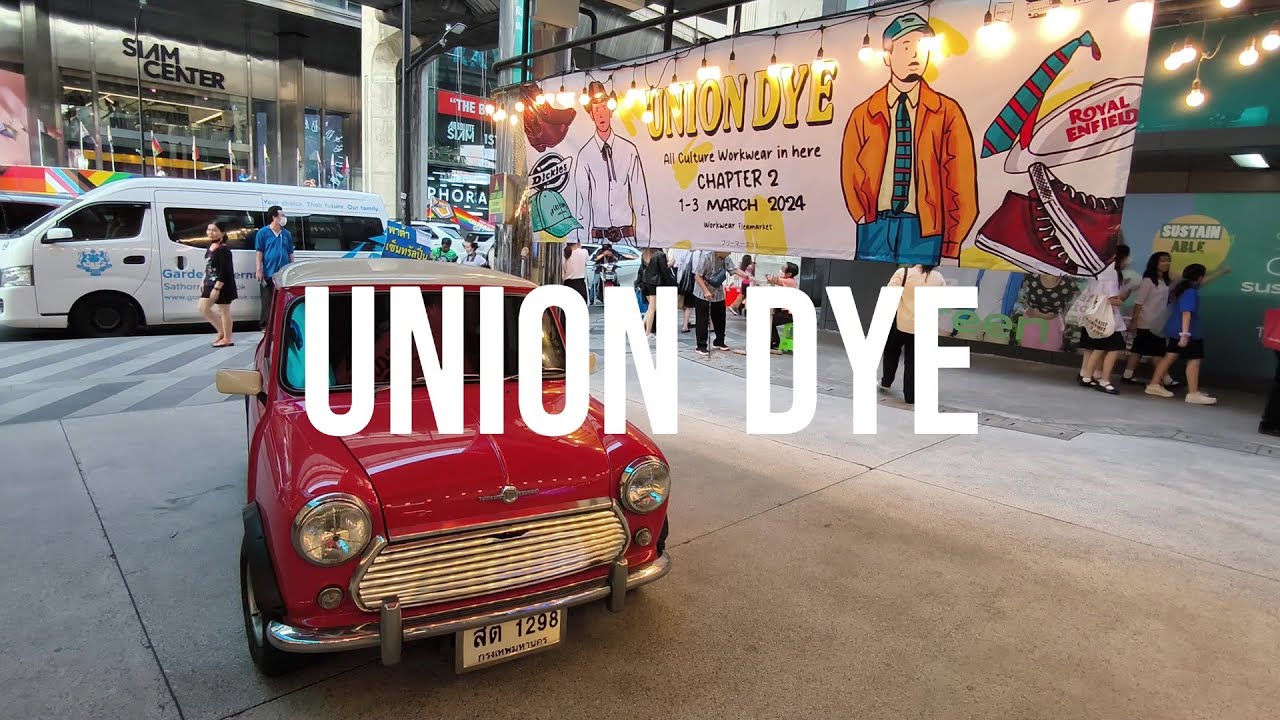 UNION DYE | Chapter 2 | Vintage Workwear Fleamarket | Bangkok ...