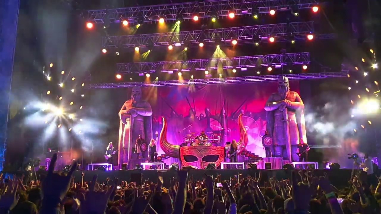 Amon Amarth - Shield Wall (Live) at Hell and Heaven fest 2020 Mexico ...