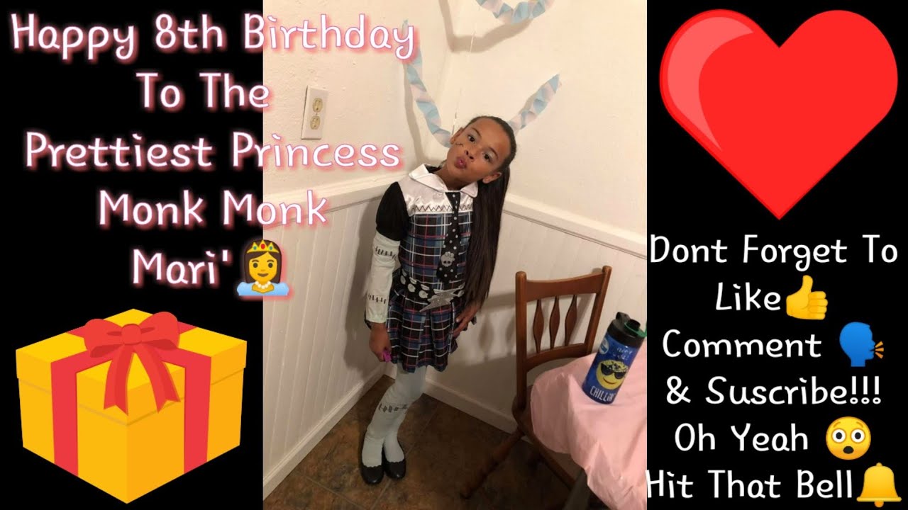 Monk Monk Princess Mari's, Birthday Skating Party... (New Suscriber😍 ...