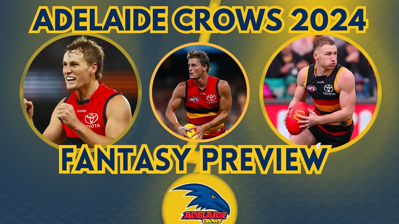 Adelaide Crows AFL Fantasy Preview 2024 - YouTube