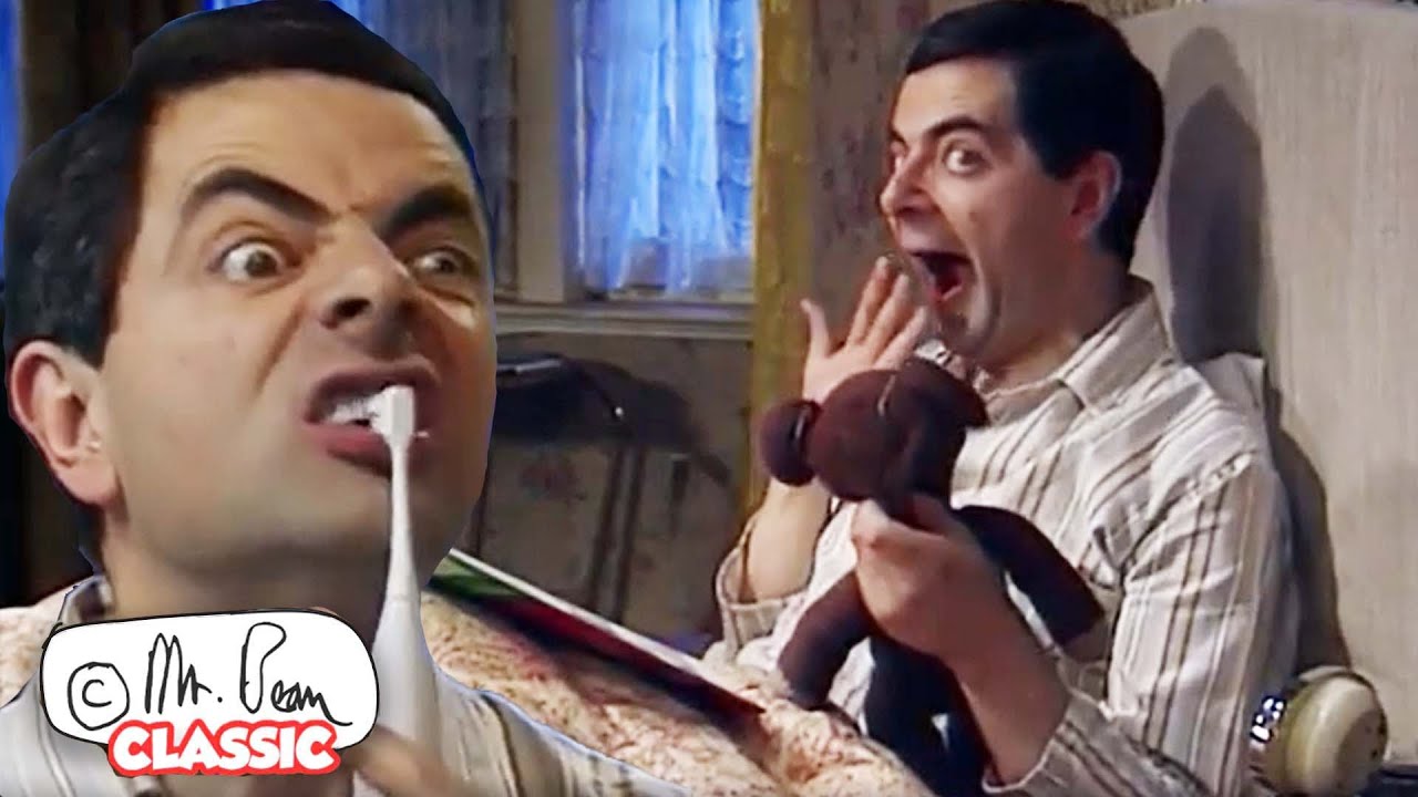 Bedtime For BEAN & TEDDY | Mr Bean Funny Clips | Classic Mr Bean - YouTube