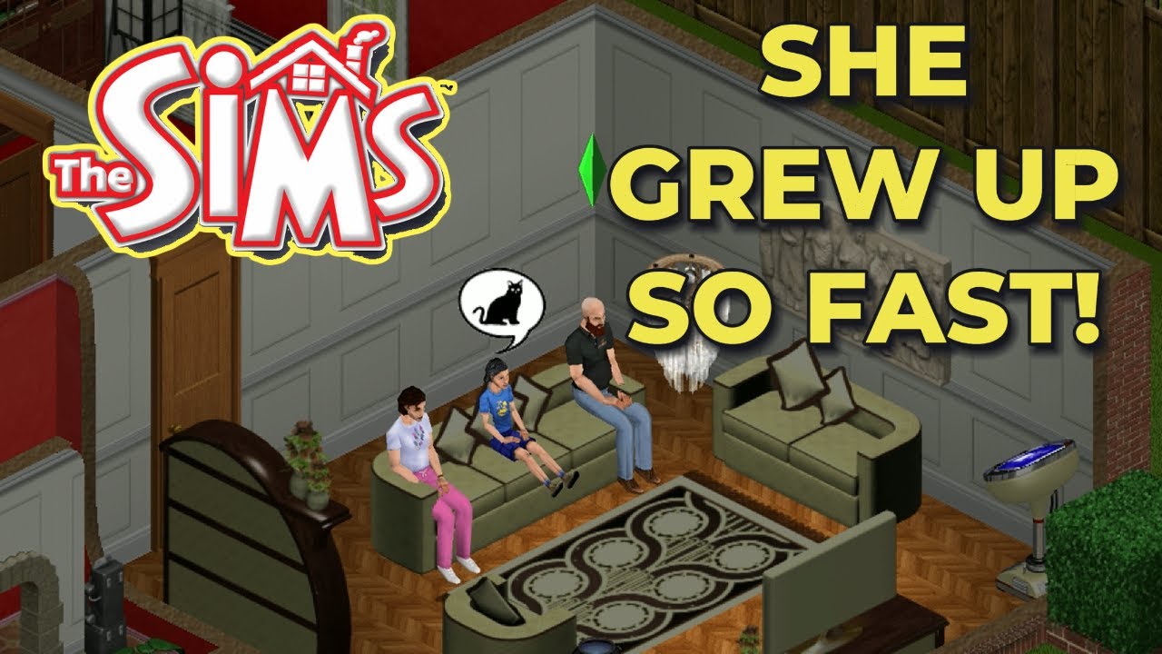 The Newbies' Baby Grows Up! Meet Genevieve | The Sims 1 (No Commentary ...