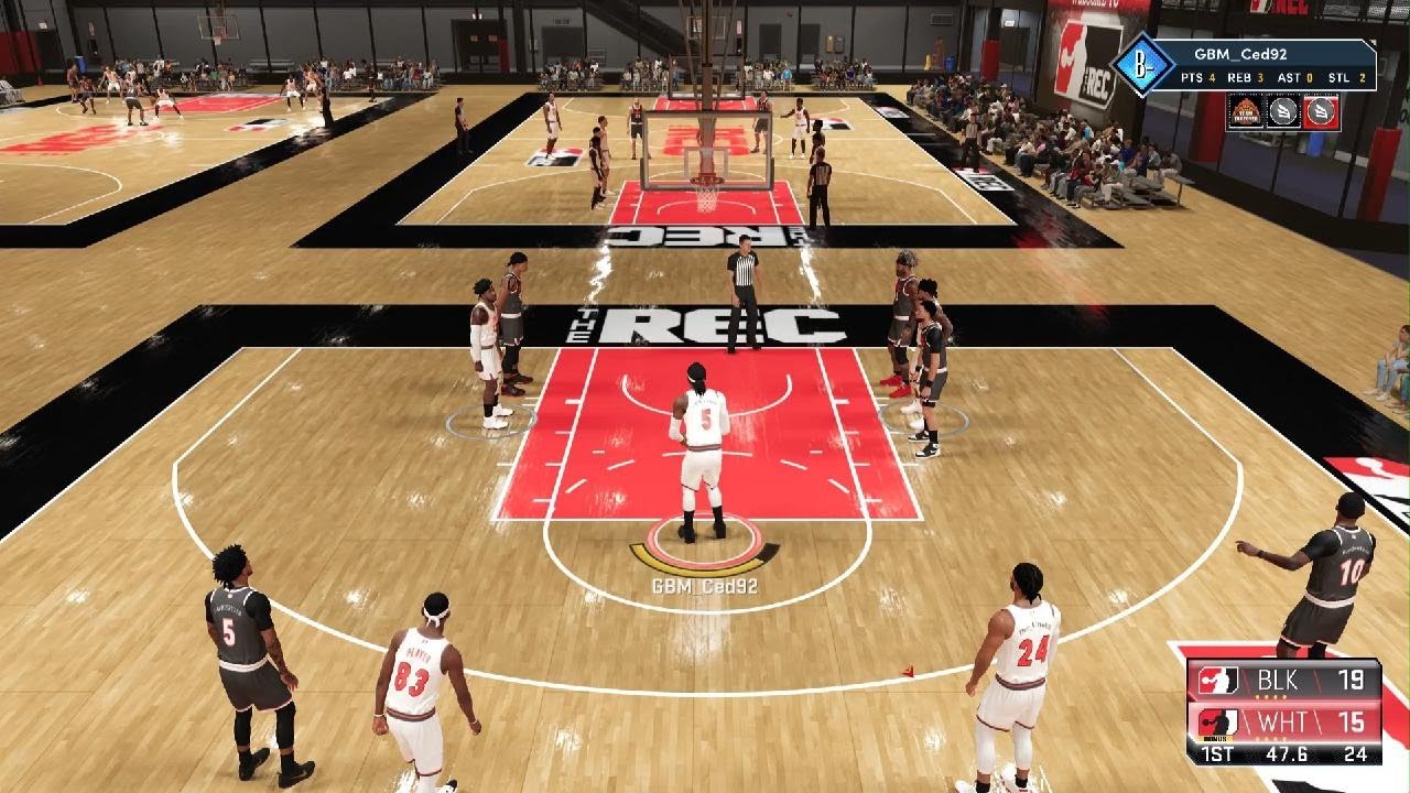 NBA 2K21 Post Playmaker Center build Gameplay - YouTube