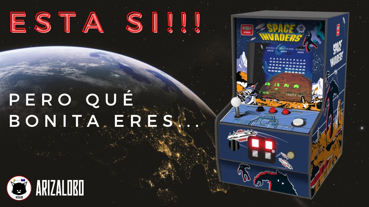 DIFERENTE!!! ESPECIAL!!! SPACE INVADERS Tiny arcade. HAZTE CON ELLA!!! - YouTube
