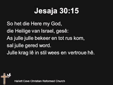 Preek 30 Desember 2012 - Jesaja 30:15 - YouTube