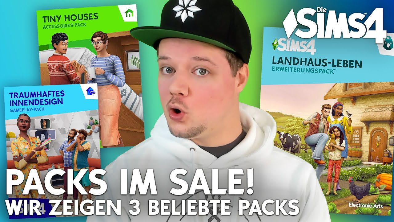 Die Sims 4 Packs im SALE 💚 Wir zeigen drei beliebte Packs | Steam ...