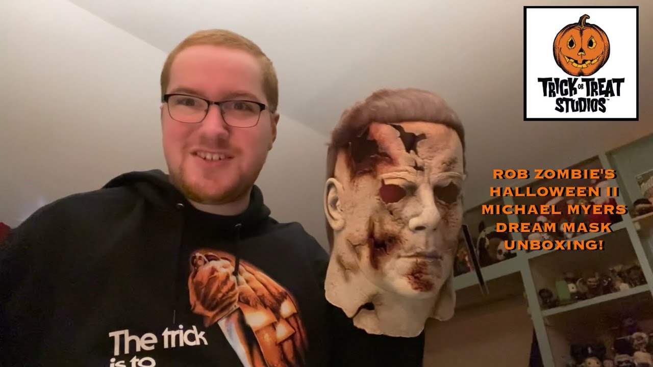 Michael Myers Halloween II (2009 Rob Zombie TOTS) Dream Mask Unboxing ...