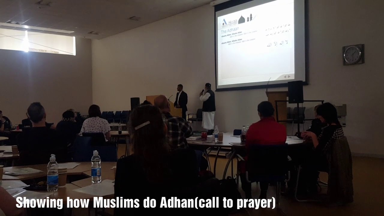 How Muslims do Adhan(Call to prayer). - YouTube