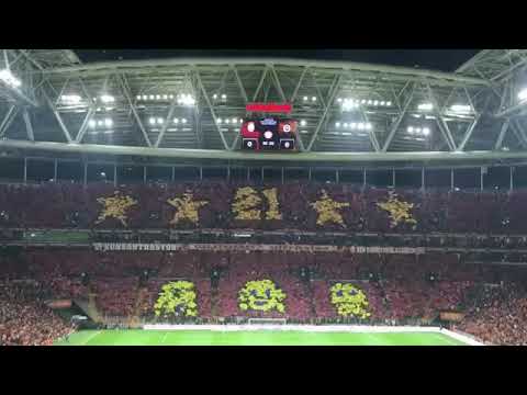 Galatasaray - Fenerbahce 02.11.2018 Fatih Terim Koregrafi Türk Telekom Arena