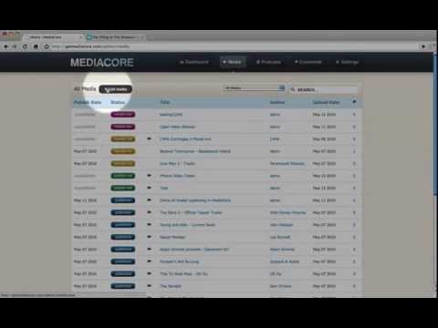 tutorial workflow in mediadrop - YouTube