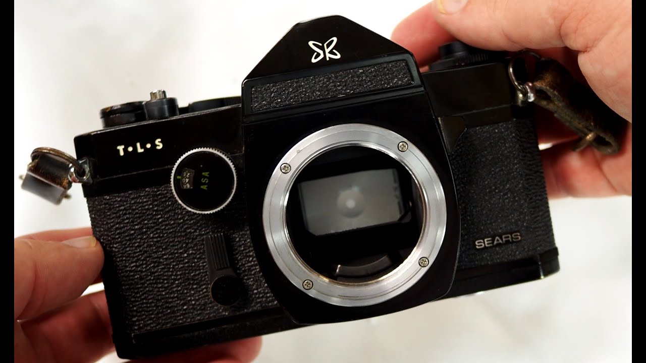 Sears TLS m42 SLR film 35mm vintage camera review - YouTube