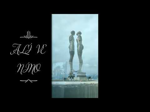 Ali ve Nino Heykeli Batumi,Georgia