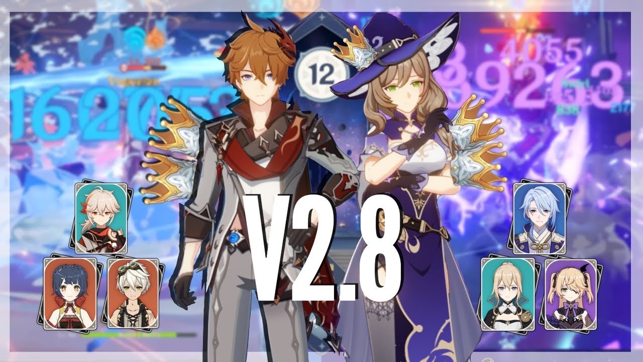 International Childe & Electro Charged Lisa and Ayato - V2.8 Spiral ...