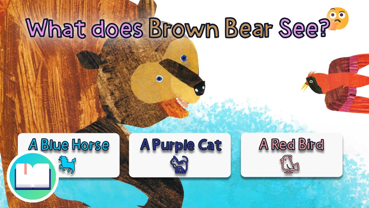 🐻 Brown Bear Brown Bear | Interactive Animal Quiz for Kids | Learn ...