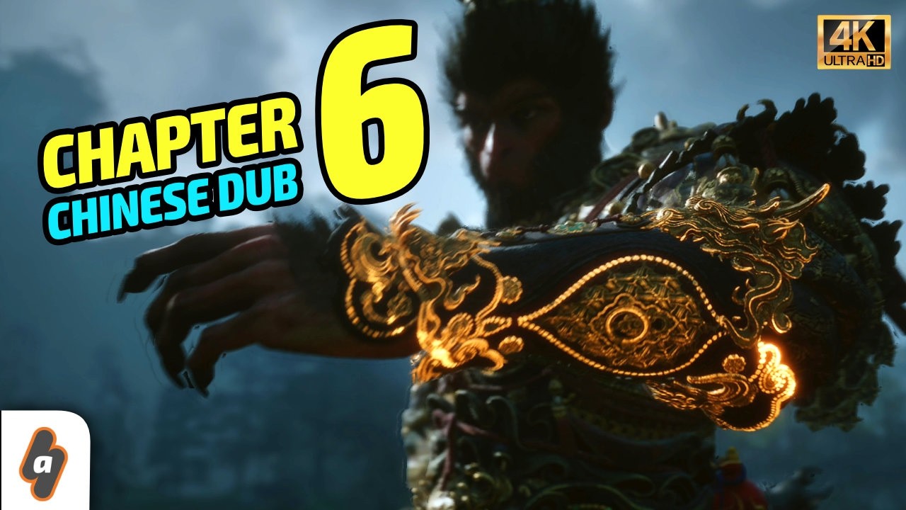 Chapter 6 Chinese Dub Black Myth Wukong Story highlights (No Commentary ...
