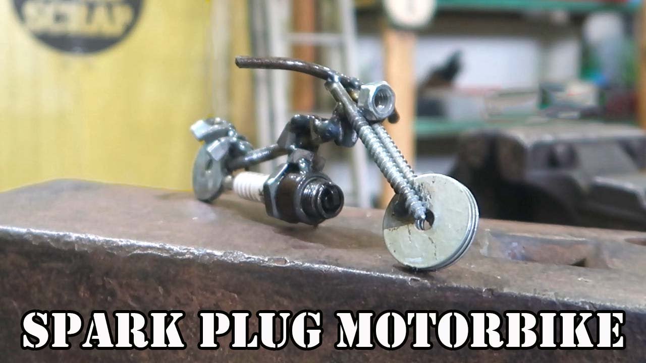 SUPER SIMPLE Spark plug motorbike! - YouTube