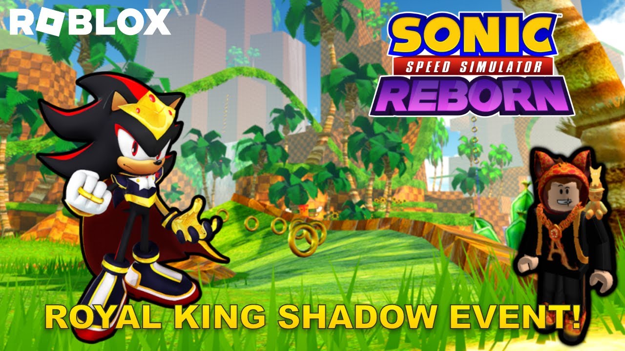 ROYAL KING SHADOW EVENT IN ROBLOX SONIC SPEED SIMULATOR!!! - YouTube