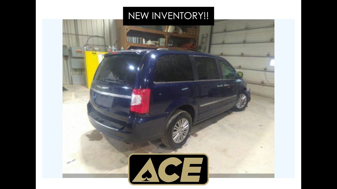 ACE AUTO PARTS - MN - AG0557 - 2014 TOWN & COUNTRY - YouTube