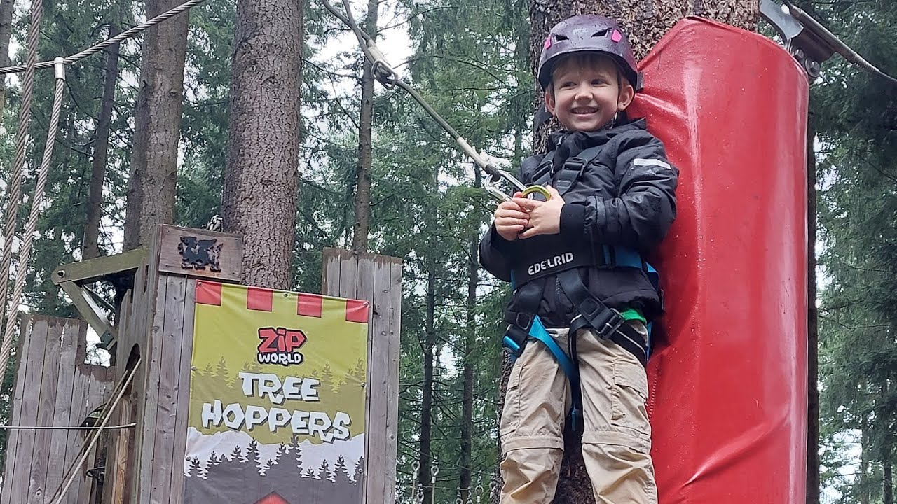 Zip World ☆ Tree Hoppers ☆ 12 Zip Lines ☆ Betws-y-coed ☆ Review ...