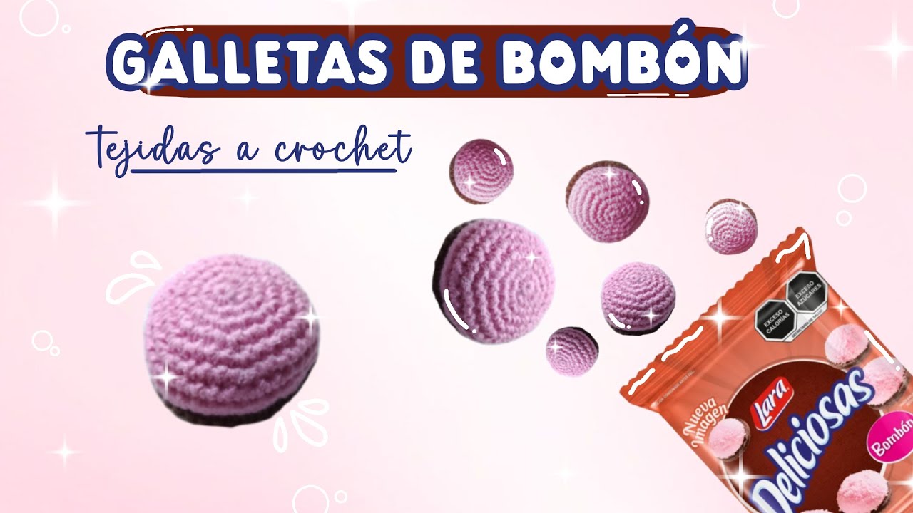 galleta de bombón a crochet🍪//para principiantes - YouTube