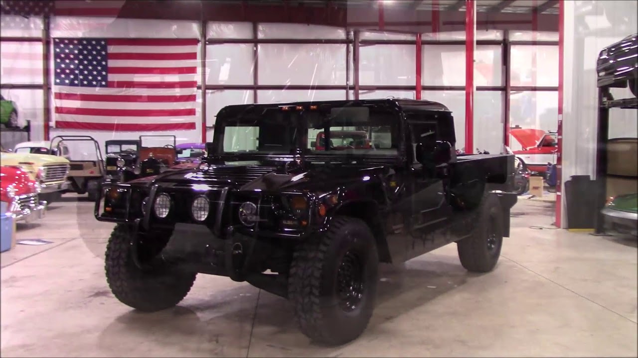 1997 Hummer H1 Black - YouTube