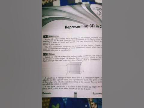 Representing 3D in 2D #math - YouTube