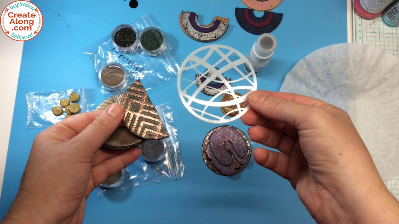 How to save a polymer clay fail with a surface technique tutorial - YouTube