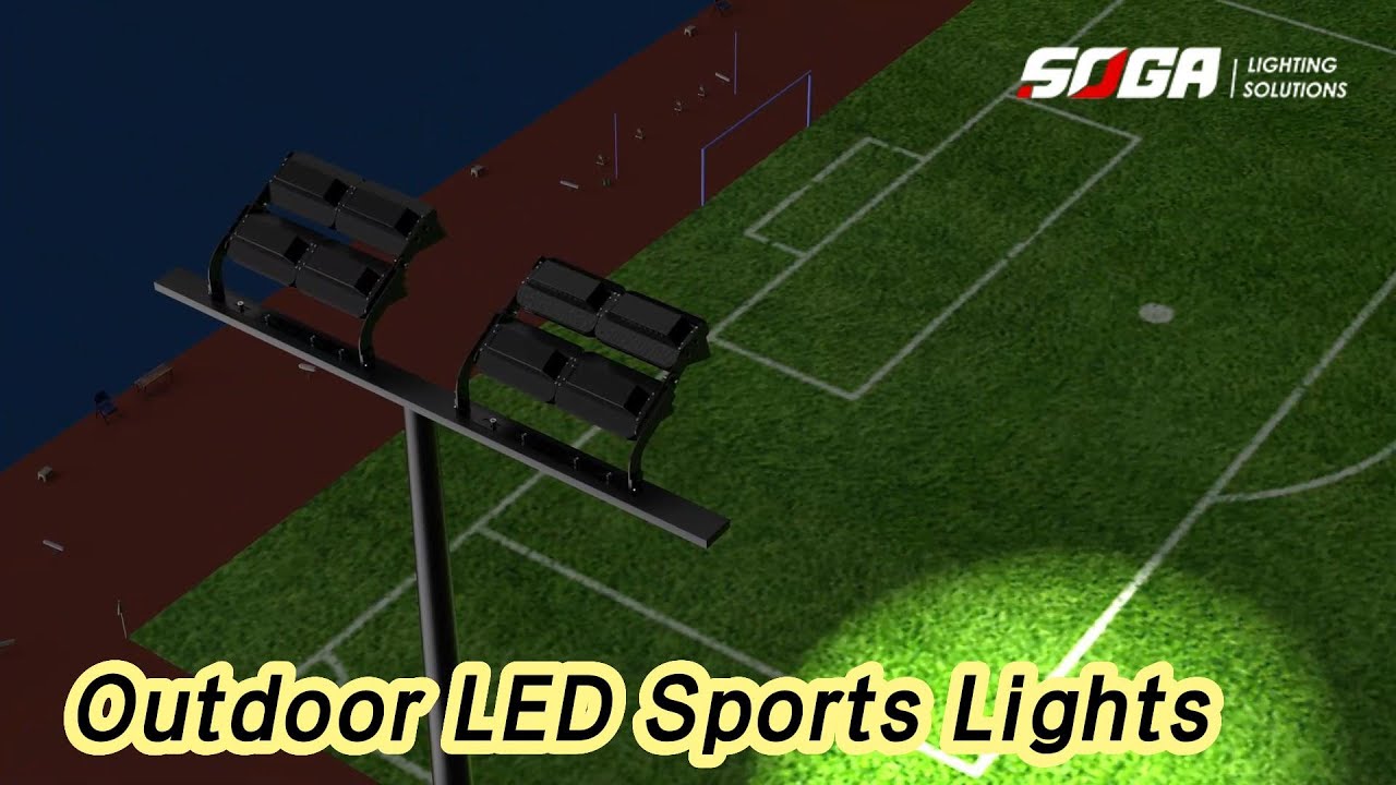 Wireless Outdoor LED Sports Lights RGBW Smart Waterproof Amusement ...