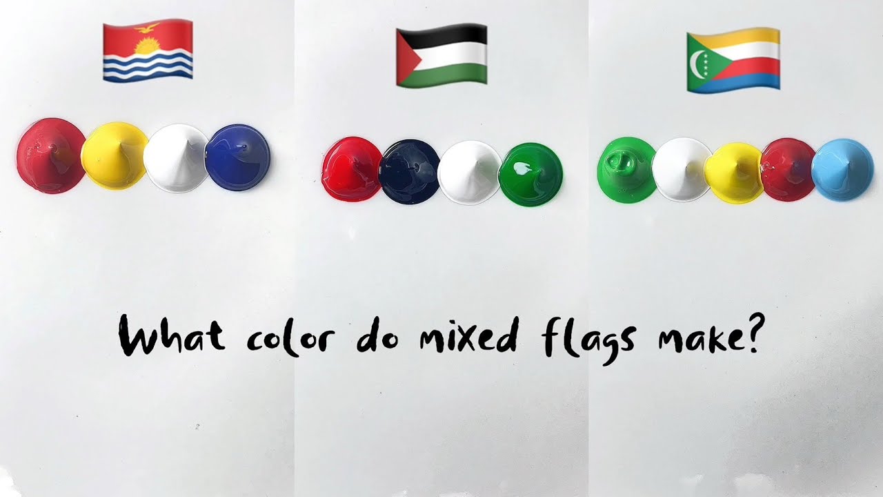 What color do mixed flags make? - YouTube