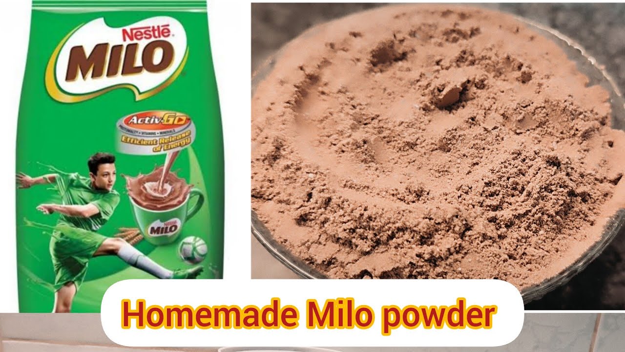 Homemade Milo powder recipe,how to make a Milo powder,5 minutes ...