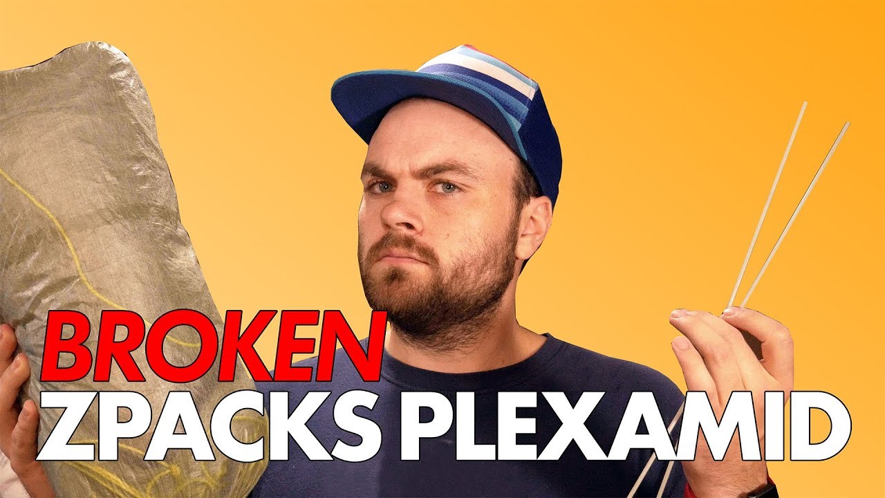 Repairing My Broken Zpacks Plexamid - YouTube