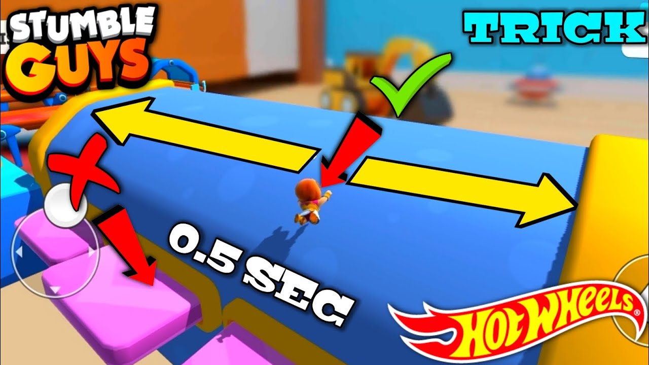 Hot Wheels Hustle Pro Tips And Tricks In Stumble Guys !!! - YouTube