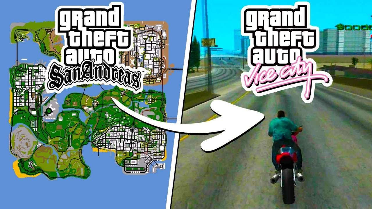GTA MIXED - Mod que añade Vice City y Liberty City al GTA San Andreas ...