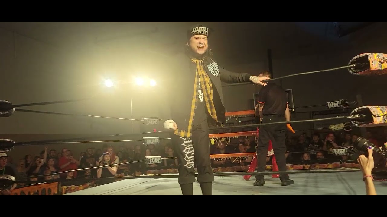 Atticus Cogar entrance Wrestling Revolver 5-17-24 - YouTube