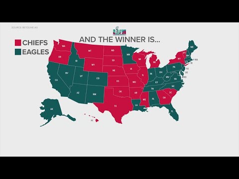 Who will win the Super Bowl? Here's a map of what each state thinks ...