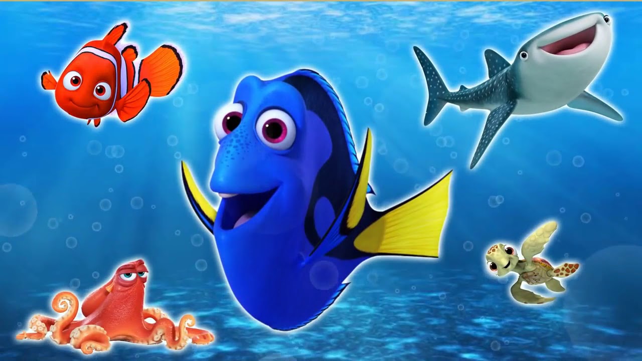 Finding Dory Finger Family Song / Children's Nursery Rhyme - YouTube