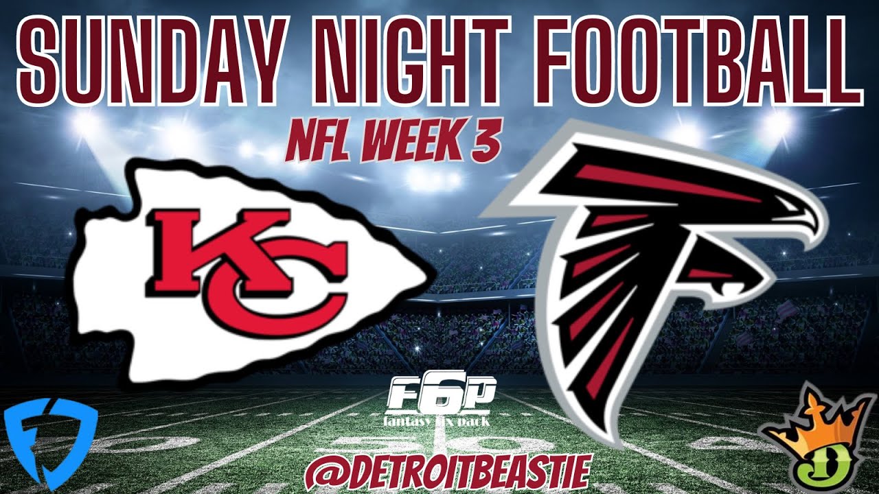 Kansas City Chiefs vs. Atlanta Falcons SNF | DFS Showdown Lineups ...