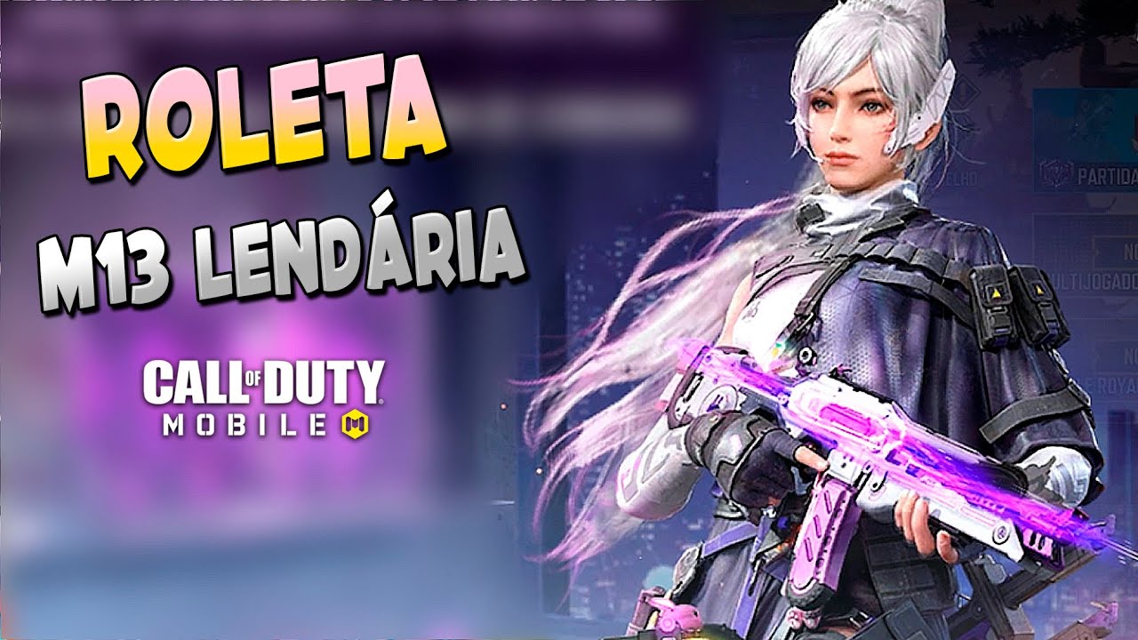 Roleta M13 Lendária Scylla call of duty mobile - YouTube