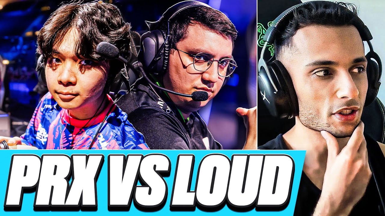 ELIMINATION MATCH! | FNS Reacts to Paper Rex vs LOUD (VCT Masters ...