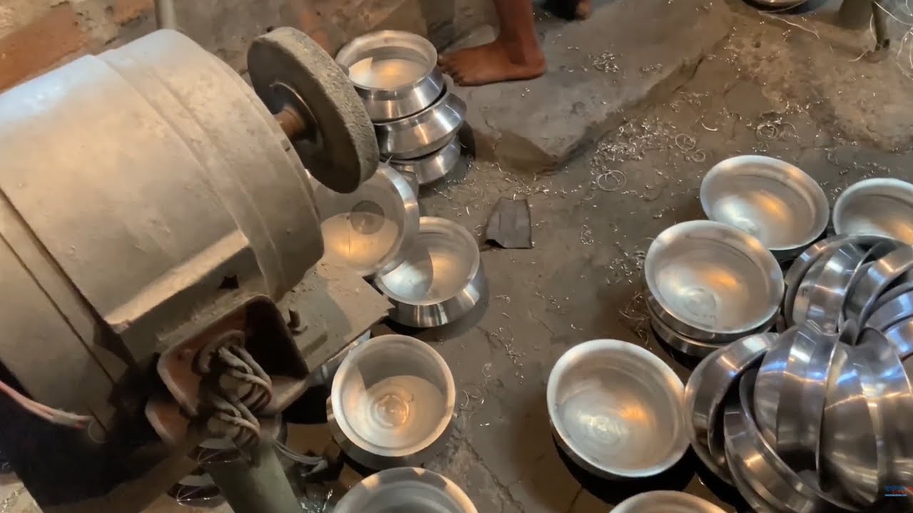 Aluminum Cookware Manufacturing Process #HowToMake EP-1 - YouTube