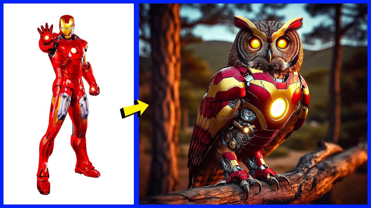 AVENGERS But OWL 🦉 VENGERS 🔥+50 Superheroes Marvel & DC 2024 💥 - YouTube